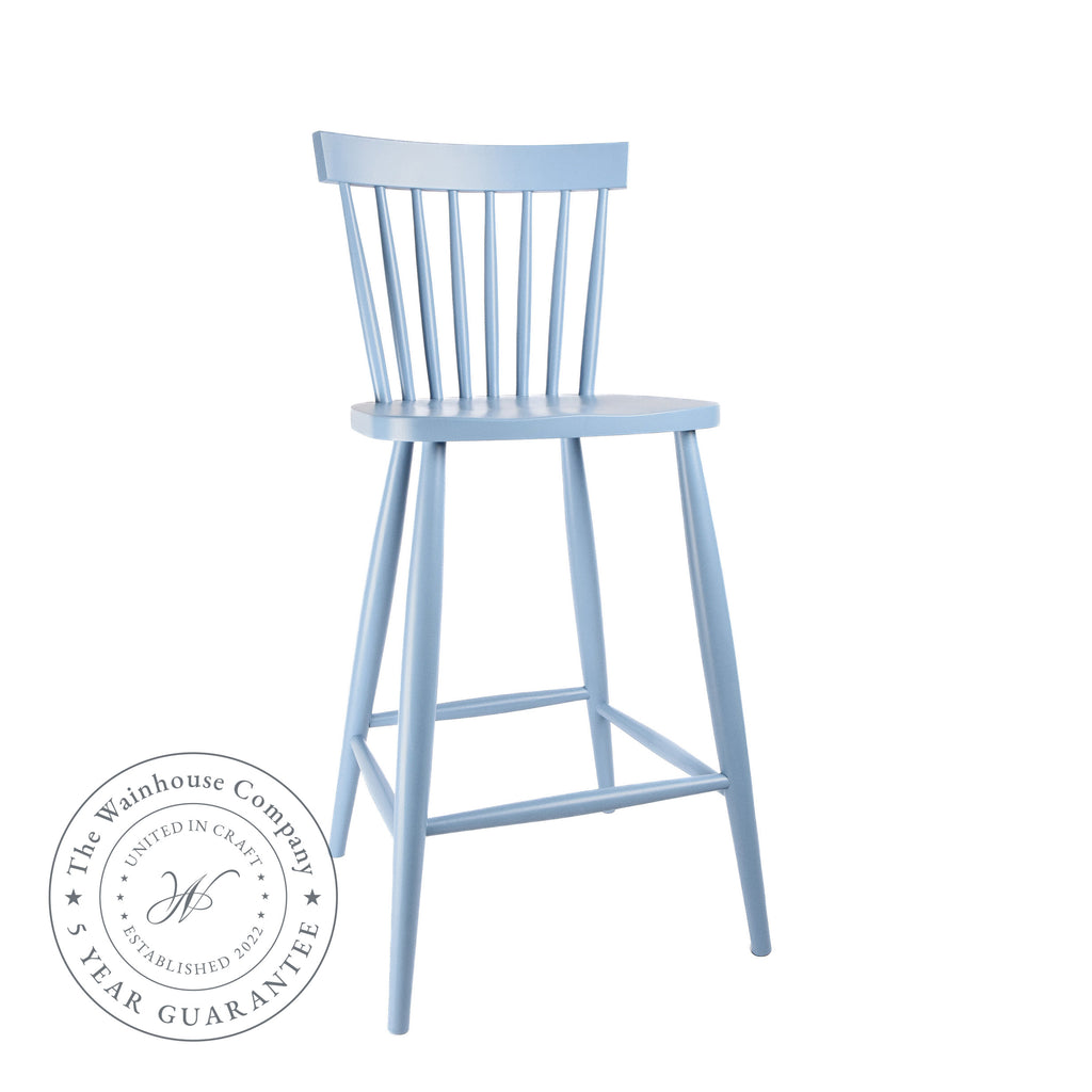 Scandinavian Mandal Bar Stool | Painted Scandi Bar Stool – The Wainhouse Co